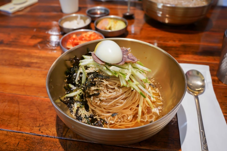 소고기수육 들기름막국수 맛집 마포구청역 달고나 네이버 블로그