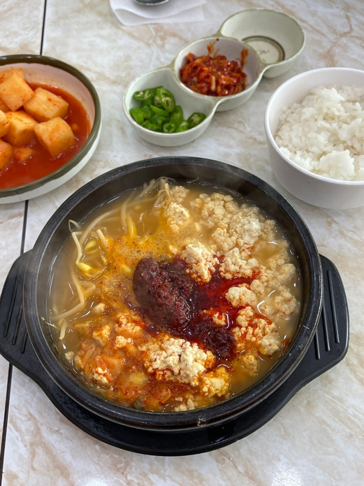 군포 부곡 맛집 해정옥 전주 콩나물국밥 24시 전주 명가 콩나물국밥 군포점 네이버 블로그