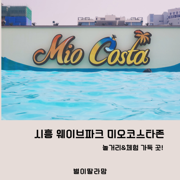 시흥 아이와 가볼만한 곳 웨이브파크 미오코스타존 솔직후기주차 유료대여비용 맛집 등 네이버 블로그