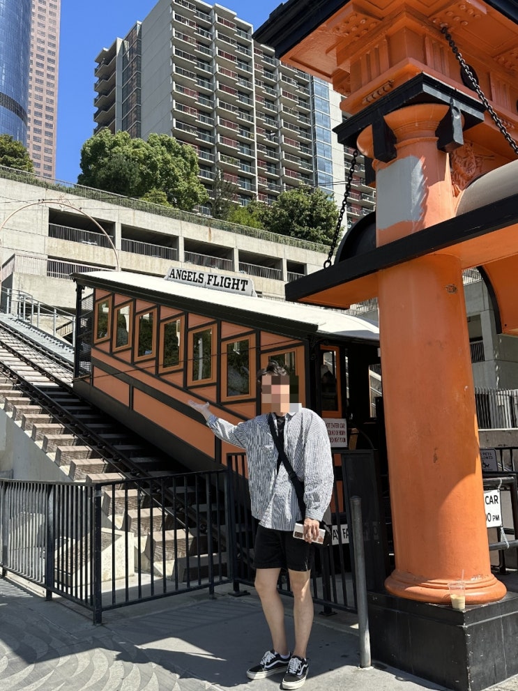 미국 La 다운타운 더브로드주차 그랜드센트럴마켓 엔젤스플라이트라라랜드 더라스트북스토어 블루보틀 대형마트 타겟