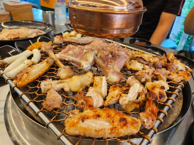 여수여천 죽림 강촌토종닭숯불구이 여수 현지인추천 산장식 닭구이 로컬맛집 네이버 블로그