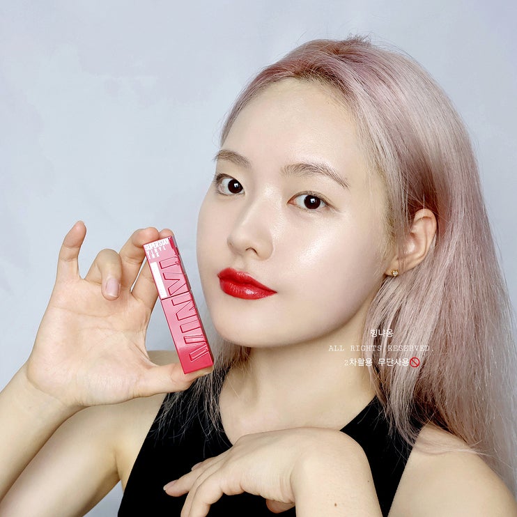 웜톤 틴트 추천 안지워지는 립틴트 메이블린 뉴욕 슈퍼스테이 바이닐 잉크 5360 네이버 블로그