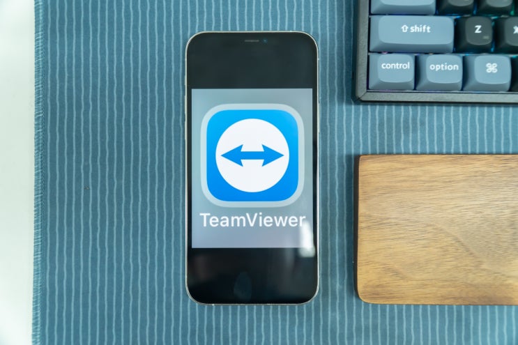 데스크톱 PC 컴퓨터 핸드폰 연결 원격제어 프로그램 팀뷰어 다운로드 TeamViewer 사용법 : 네이버 블로그