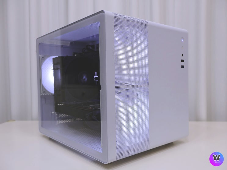 작지만 넓다..? DAVEN V300 White 큐브 케이스 리뷰 : 네이버 블로그