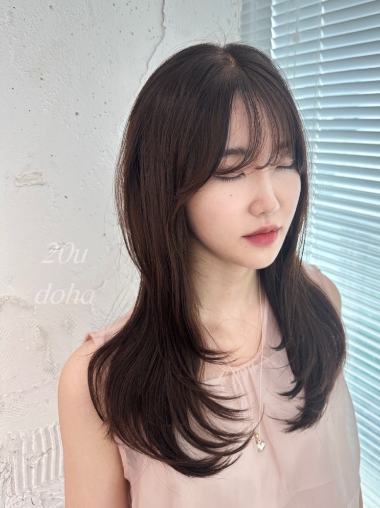 광주 충장로 미용실 추천 도하쌤 긴머리 레이어드컷 C컬펌 허그컷 허그컷 네이버 블로그