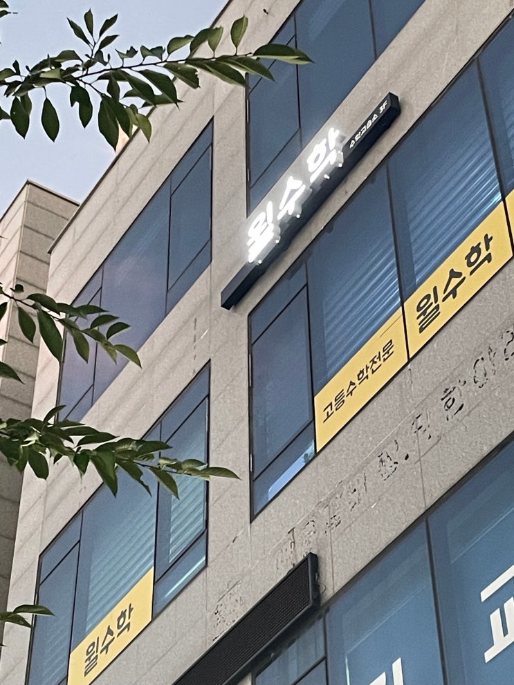 신원동 윌수학 봉기쌤의 윌수학은 여름방학 특강중 네이버 블로그