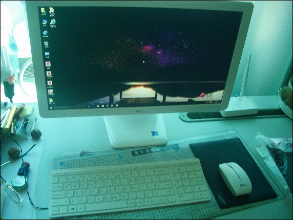 LG22v24 일체형 컴퓨터, 초기화 1시간 (2016.07.11) : 네이버 블로그