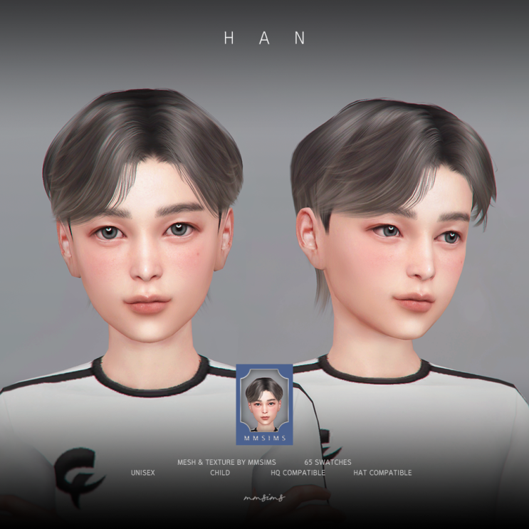 심즈4 CC 어린이 헤어 // MMSIMS Hair Han CU : 네이버 블로그