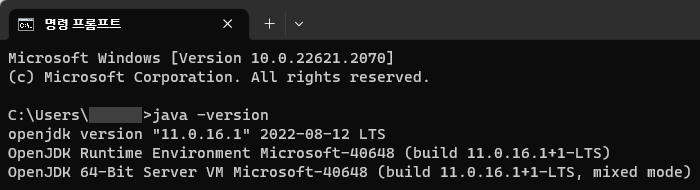 Microsoft OpenJDK 삭제 : 네이버 블로그