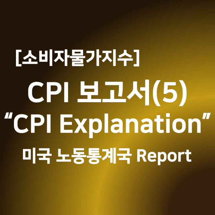 미국 CPI 보고서 "Brief Explanation of the CPI" 살펴보기 - 조사 대상, CPI-U와 CPI-W 차이 : 네이버 블로그