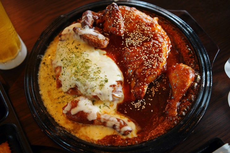 신상 평택역 맛집 구도로통닭 양념반치즈닭 살얼음맥주 네이버 블로그