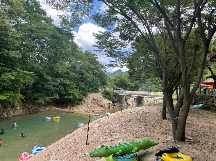[완주 동상 계곡] 전주 근교 4-50분 계곡 돌섬산장 깨끗하고 시설 좋아 추천!!!! : 네이버 블로그