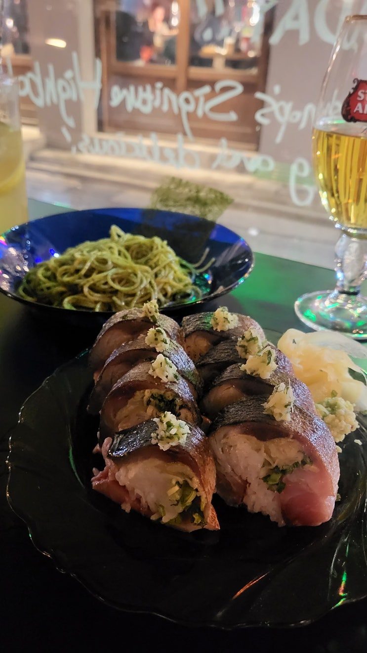 을지로3가 힙지로 갬성도 맛도 모두 챙긴 술집 코너숍feat 고등어봉초밥 위스키 오뎅모리 네이버 블로그