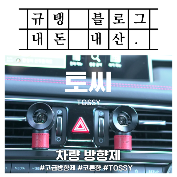 차량고체방향제 토씨(TOSSY)송풍형_코튼향 : 네이버 블로그