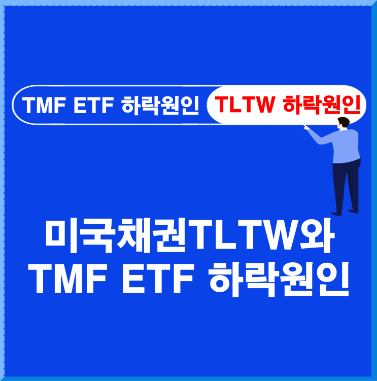 미국채권 ETF TLTW 하락원인 2가지, TMF 하락원인 2가지 : 네이버 블로그