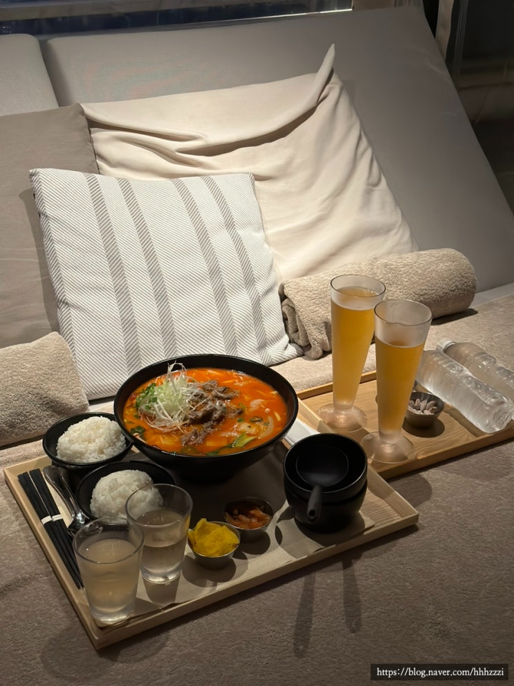 제주도호캉스 제주신라호텔 1박2일 알차게 즐기고 온 2탄 중식 수영장 쁘띠카바나 차돌짬뽕 헬스장 네이버 블로그