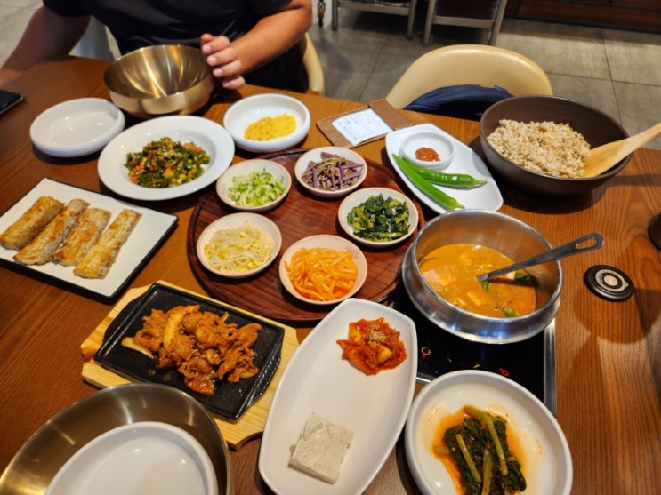 배곧 한식 맛집 봄이보리밥 2인세트 가성비 좋고 푸짐한 밥집 네이버 블로그