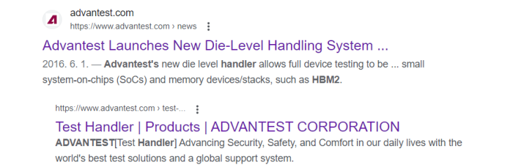 advantest 의 HBM handler : 네이버 블로그