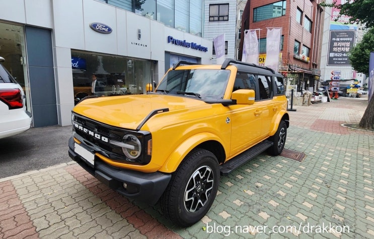 [Wanna buy Car/브롱코] JEEP 랭글러 보다 조금은 더 도시에 어울릴듯 한 Ford BRONCO : 네이버 블로그