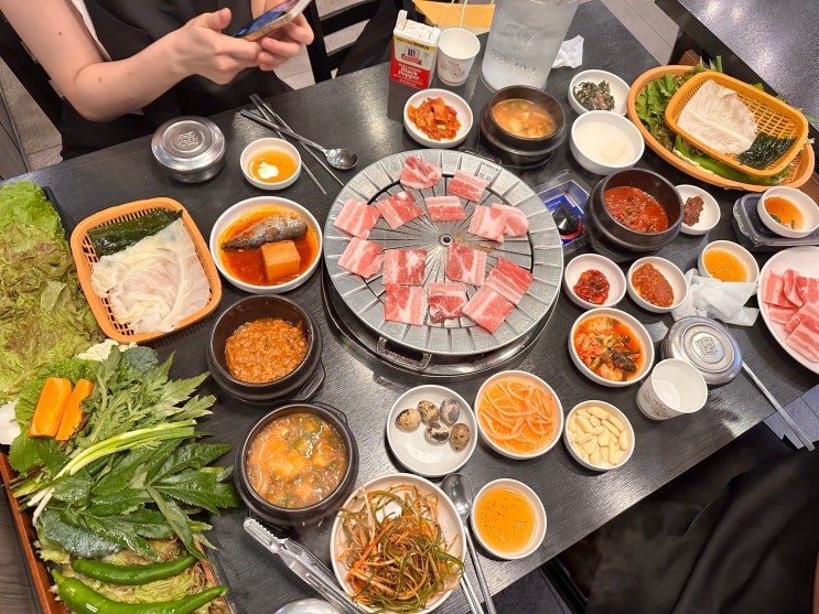 서울서초 다양한 쌈을 무한으로 먹을 수 있는 논현역 맛집 무한쌈밥집 네이버 블로그