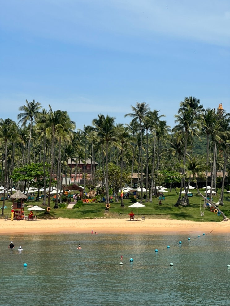 푸꾸옥 여행 3월 베트남 푸꾸옥 여행일정 기록1일차 피크타임 호핑투어🏝️감기섬메이룻섬혼똔섬 워터파크케이블카