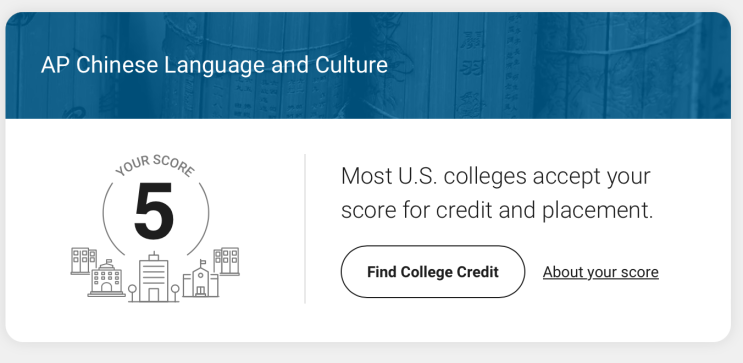 2023 AP Chinese test 결과 : 네이버 블로그