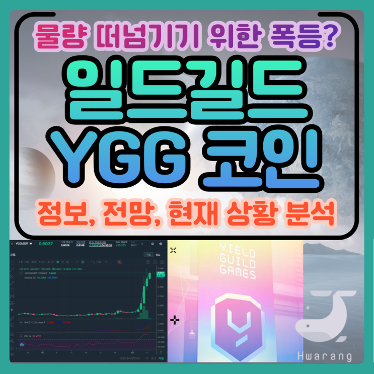 일드길드게임즈 YGG 코인, 물량 떠넘기기 위한 펌핑인가? 전망 분석 : 네이버 블로그