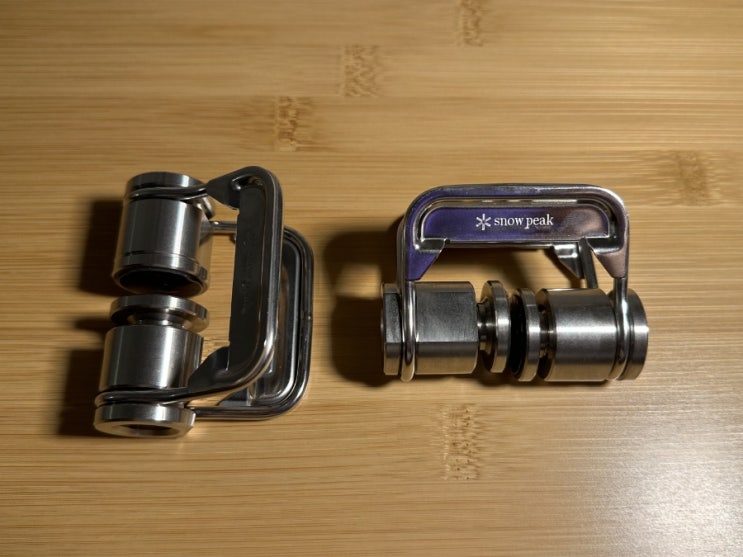 스노우피크 테이블탑아키텍트 TTA(Table Top Architect) 개봉기-1 : TTA CLAMP (CK-300 ...