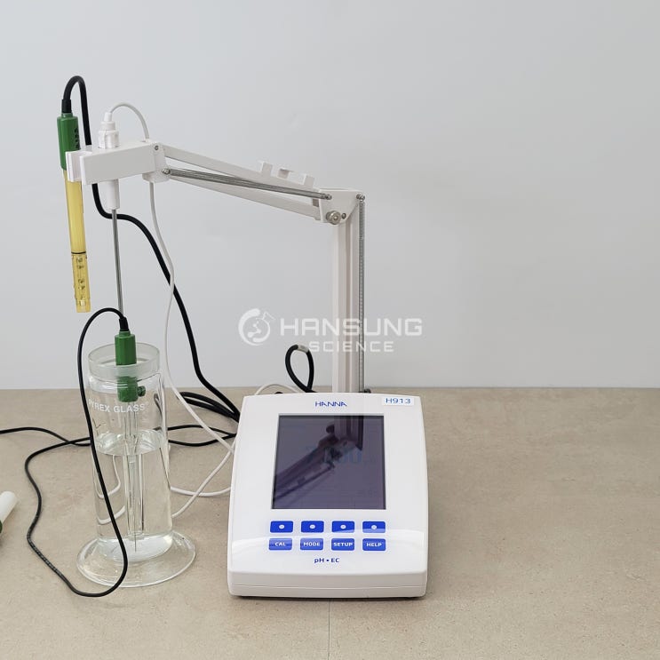 Hanna HI 5521 pH/EC/Temp/Salinity/Resistivity Meter 2 channels , 다항목 ...