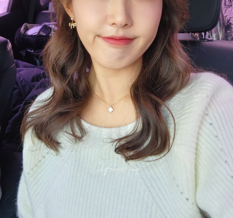 반클리프아펠 목걸이 스위트 알함브라 마더오브펄 6개월 착용 상세 후기 롯데백화점 애비뉴엘 잠실점 구입 네이버 블로그