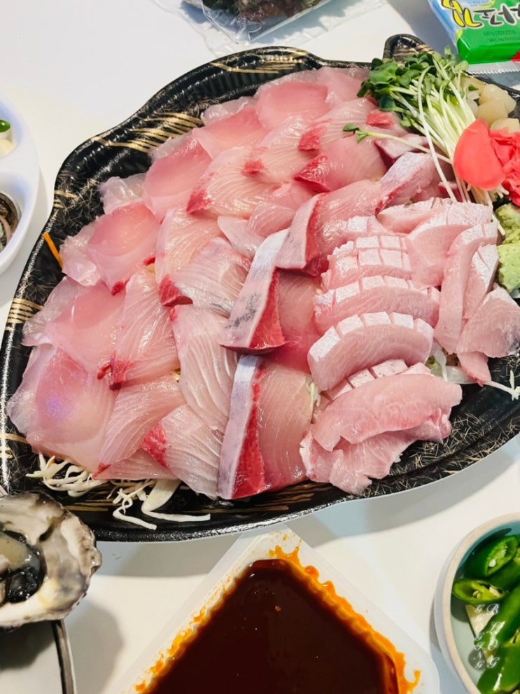 하남 풍산동 하남수산물시장 회센터 대박소망수산 대방어 후기 네이버 블로그