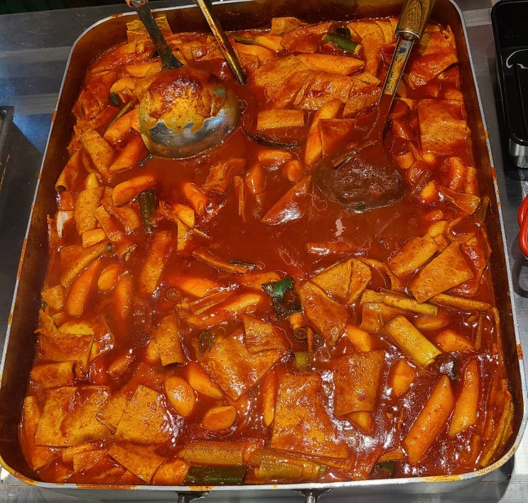 더현대서울 현대백화점 식당가 분식 맛집 여왕떡볶이 이용후기 네이버 블로그