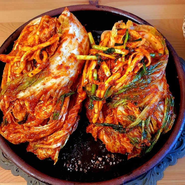 배추김치담그는법 배추김치 양념 포기김치 양념 배추 절이는 시간 배추잎 검은점 네이버 블로그
