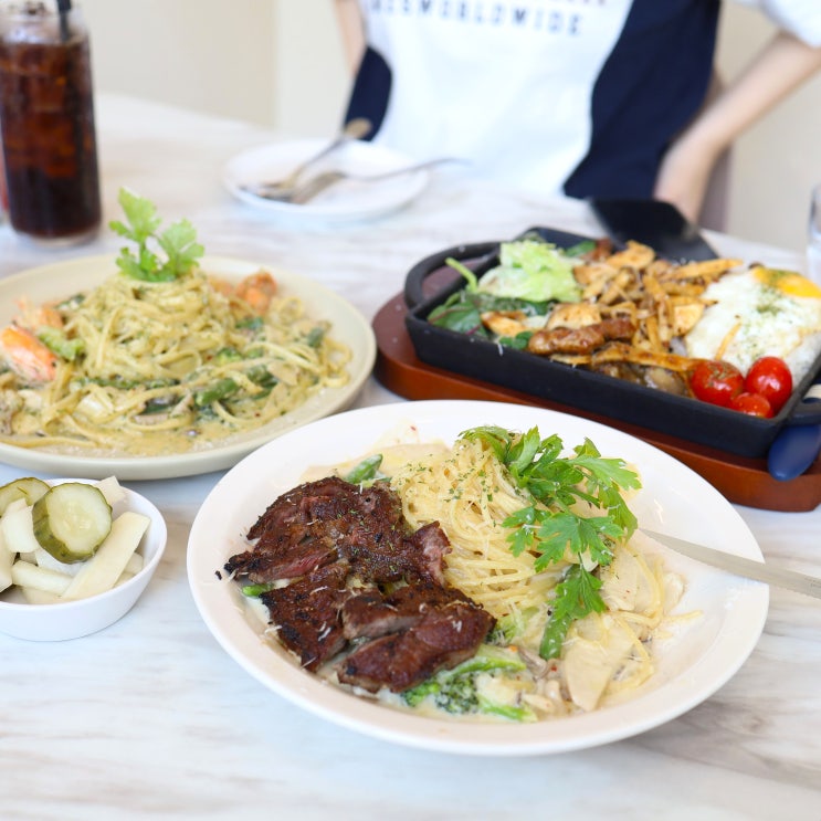 전주 송천동 에코시티 맛집 핸더 레스토랑 파스타 : 네이버 블로그