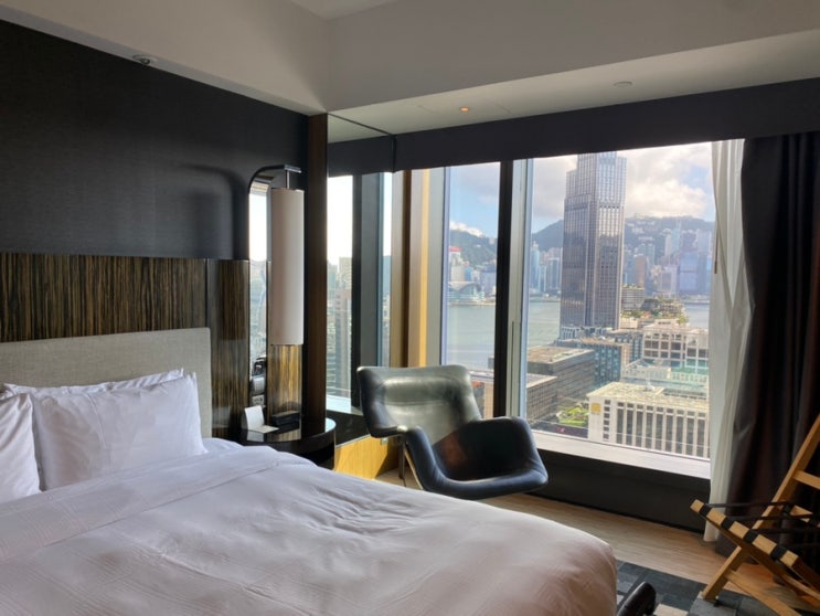 홍콩 아이콘호텔(Icon Hotel)내돈내산 찐후기,룸partial harbour view,수영장,헬스장,호텔에서 보는 홍콩 ...