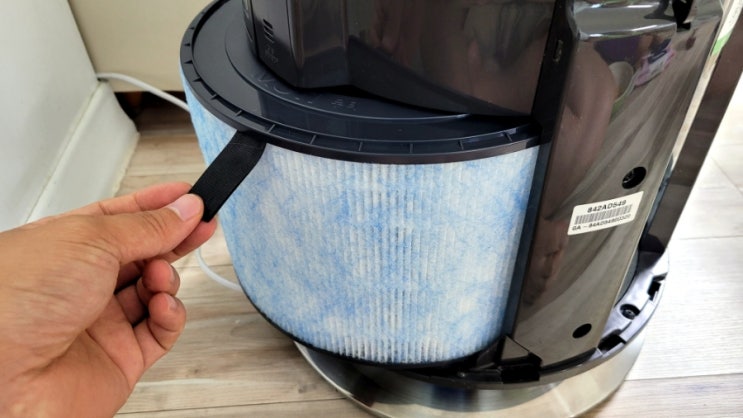 LG퓨리케어 공기청정기 필터 청소, 교체(AS181DAW) : 네이버 블로그