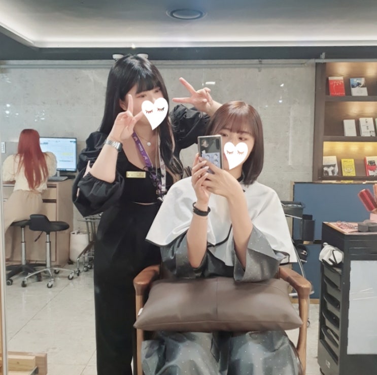 성신여대 헤어더뷰 염색 인생 미용실 찾음 왜 이제야 찾은거니애쉬브라운 염색 후기 네이버 블로그