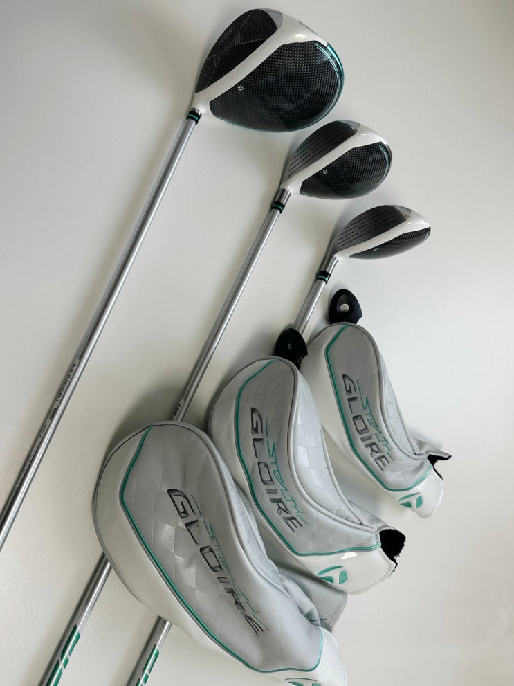 첫 골프채를 장만하다! 테일러메이드 스텔스 글로리(민트색에 눈돌아감) : 네이버 블로그
