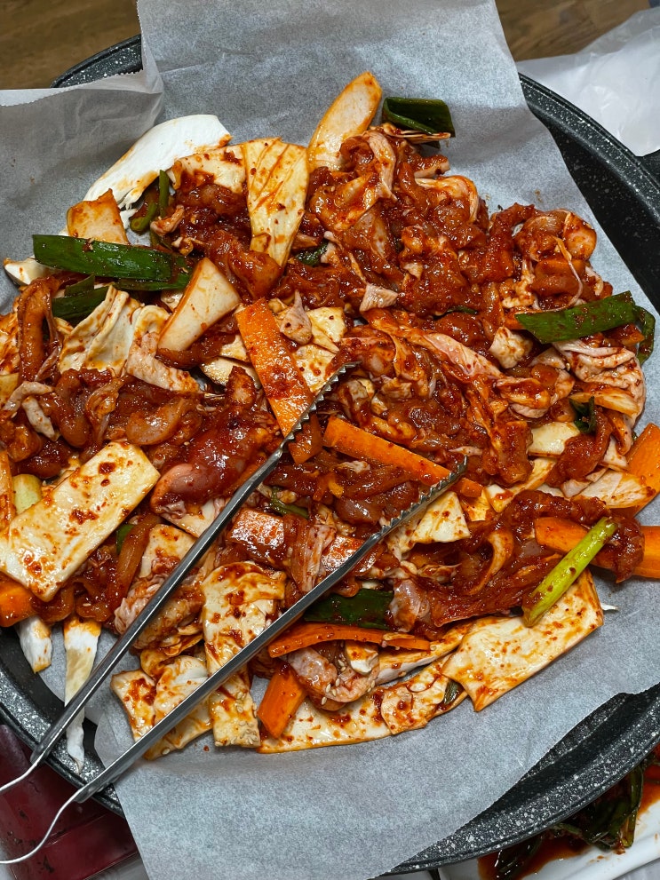 광주 근교 강진 맛집 벚꽃가든 닭한마리 코스요리 닭육회 구 장미산장 네이버 블로그