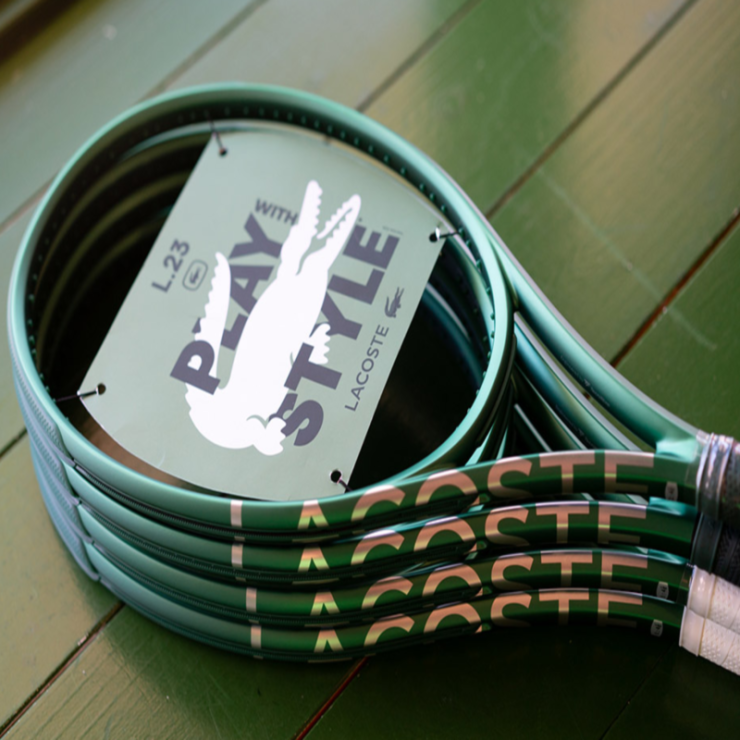 라코스테 L23 라이트 테니스 라켓 화이트 그린 예약상품 : 네이버 블로그