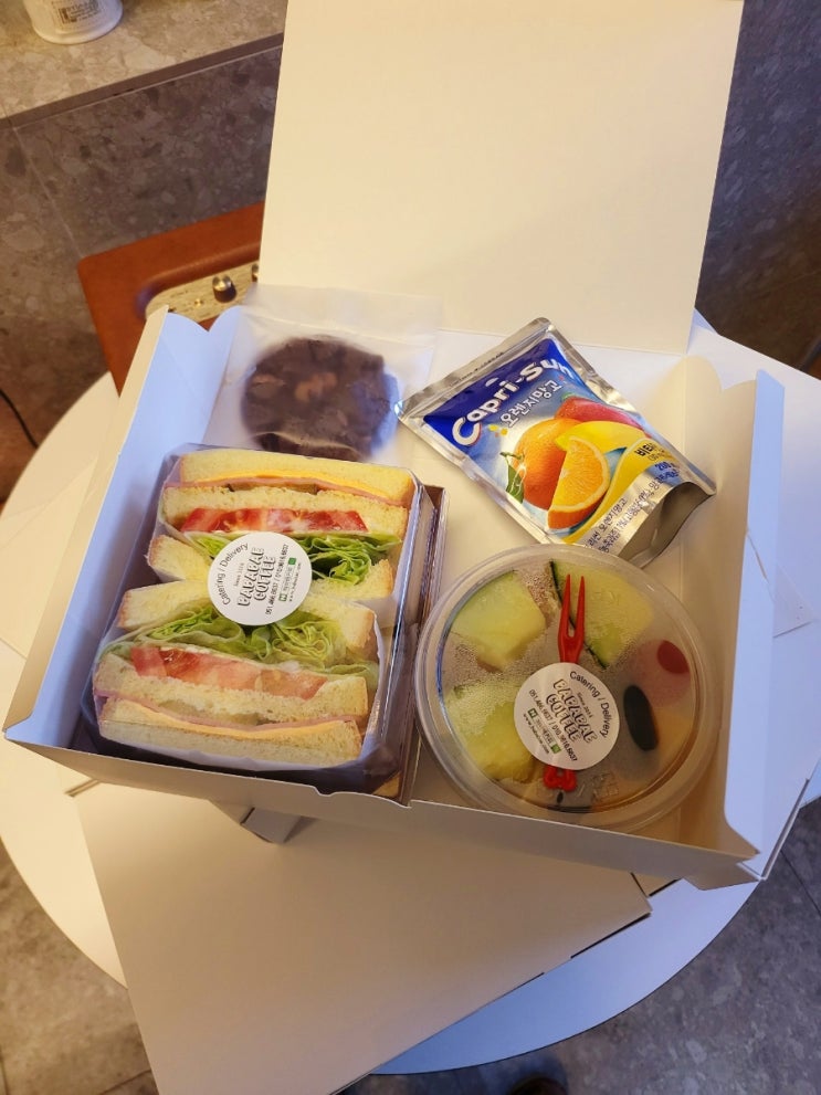 호산나교회 교회간식배달 샌드위치도시락 부산행사간식배달 세미나간식배달 워크숍간식배달 선물도시락 답례품 커피케이터링 바바배커피