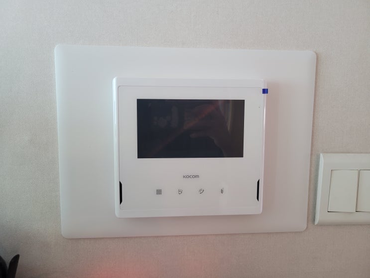 양천구 목동현대1차아파트 코콤 비디오폰 KCV-S701 교체 설치 : 네이버 블로그