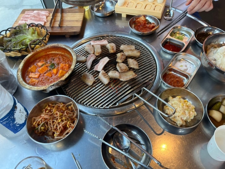 효징이 리뷰 강릉 사천해수욕장 껍데기항정 맛집내돈내산 강릉 박가네숯불껍데기 네이버 블로그