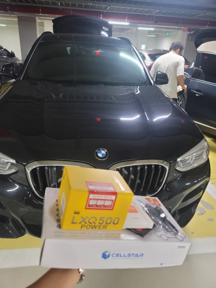 김포 고촌 블랙박스 BMW X3(G01) 파인뷰 LXQ500 + 셀스타 SF100 시공 : 네이버 블로그