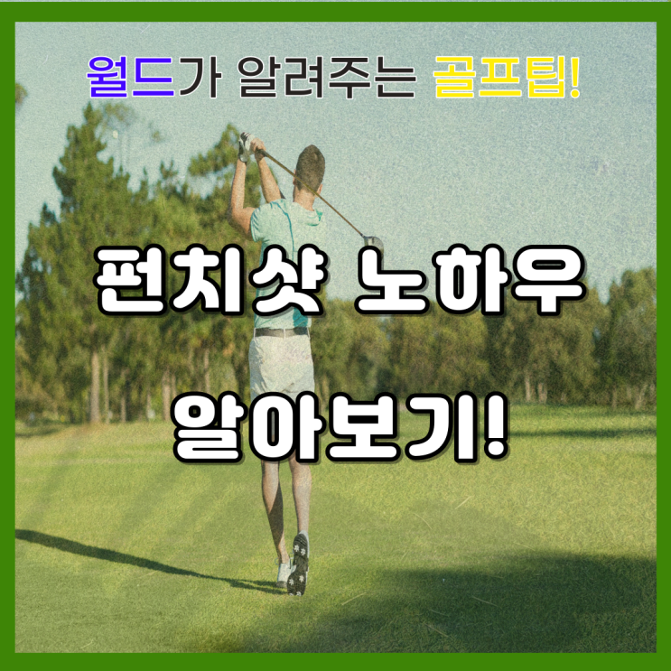 안산 골프레슨고잔동 골프레슨 바람의 영향을 덜 받는 스윙 펀치 샷월드gdr골프아카데미 네이버 블로그