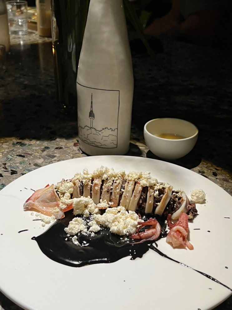 이태원 경리단길 데이트 한국술집 안씨막걸리 미슐랭 맛집 네이버 블로그