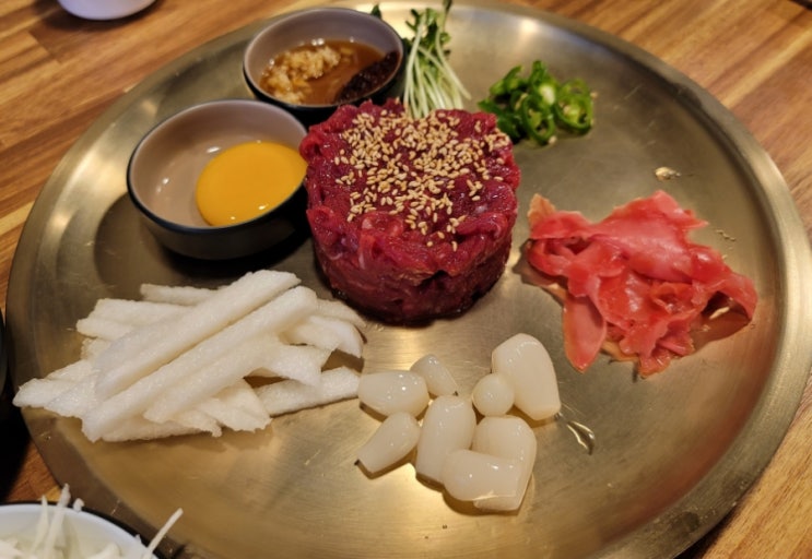 세종맛집 세종시 육회 육사시미 한우국밥 도담동 오성집 네이버 블로그