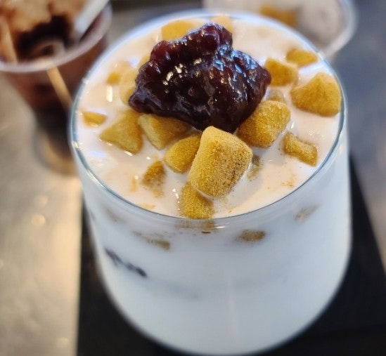 여름 디저트 옛날 팥빙수 인절미컵빙수 만들기 : 네이버 블로그