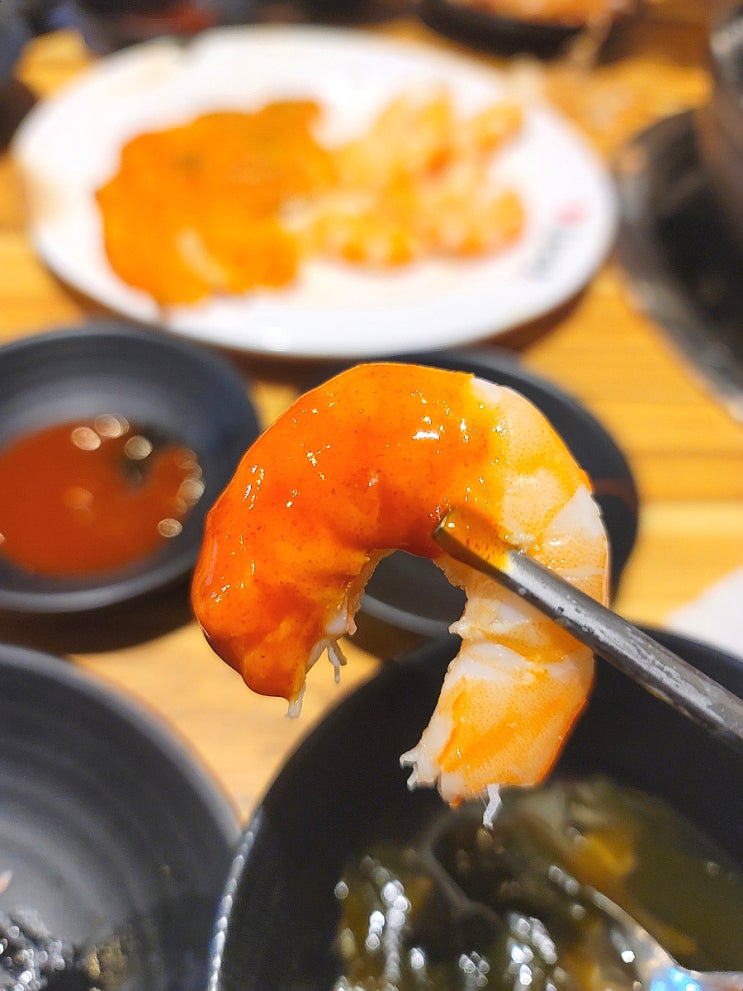 베테랑종합어시장 로데오점 왕새우소금구이 물회 회가 신선하고 맛있는 인천구월동술집추천 네이버 블로그