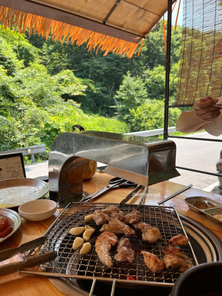 대구 가창 맛집 D 대구 근교 가창 닭 숯불구이 맛집 최근 리뉴얼 한 가창 생수정 내돈내산 솔직 후기 네이버 블로그